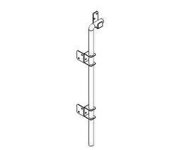 Stainless Steel Residential Drop Rod Holds Heavy Gates