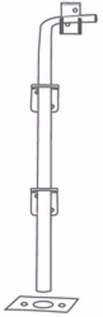 5/8" X 24" SS Drop Rods (Non-Painted)