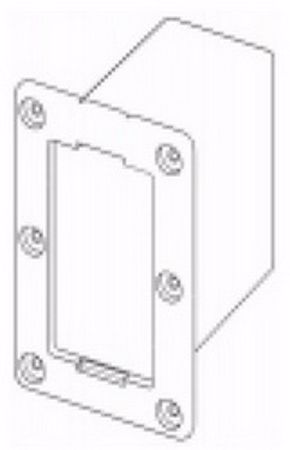 1 1/2" x 5 1/2" x 4" Gate Pocket for 4" x 4" Posts