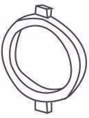 Ornamental Vinyl Rings in White, Almond, and Clay